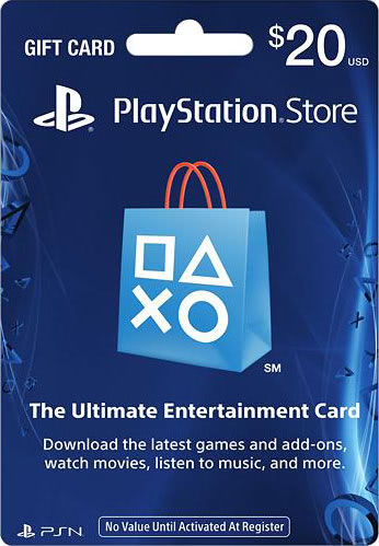 Купить Playstation Network $20 (USA)